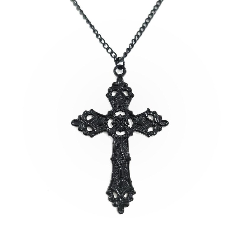 Gothic Cross Necklaces - Etsy