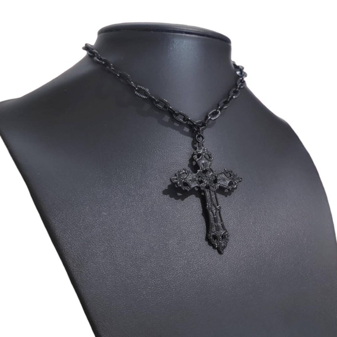 Gothic Black Cross Choker 021 CC - Etsy