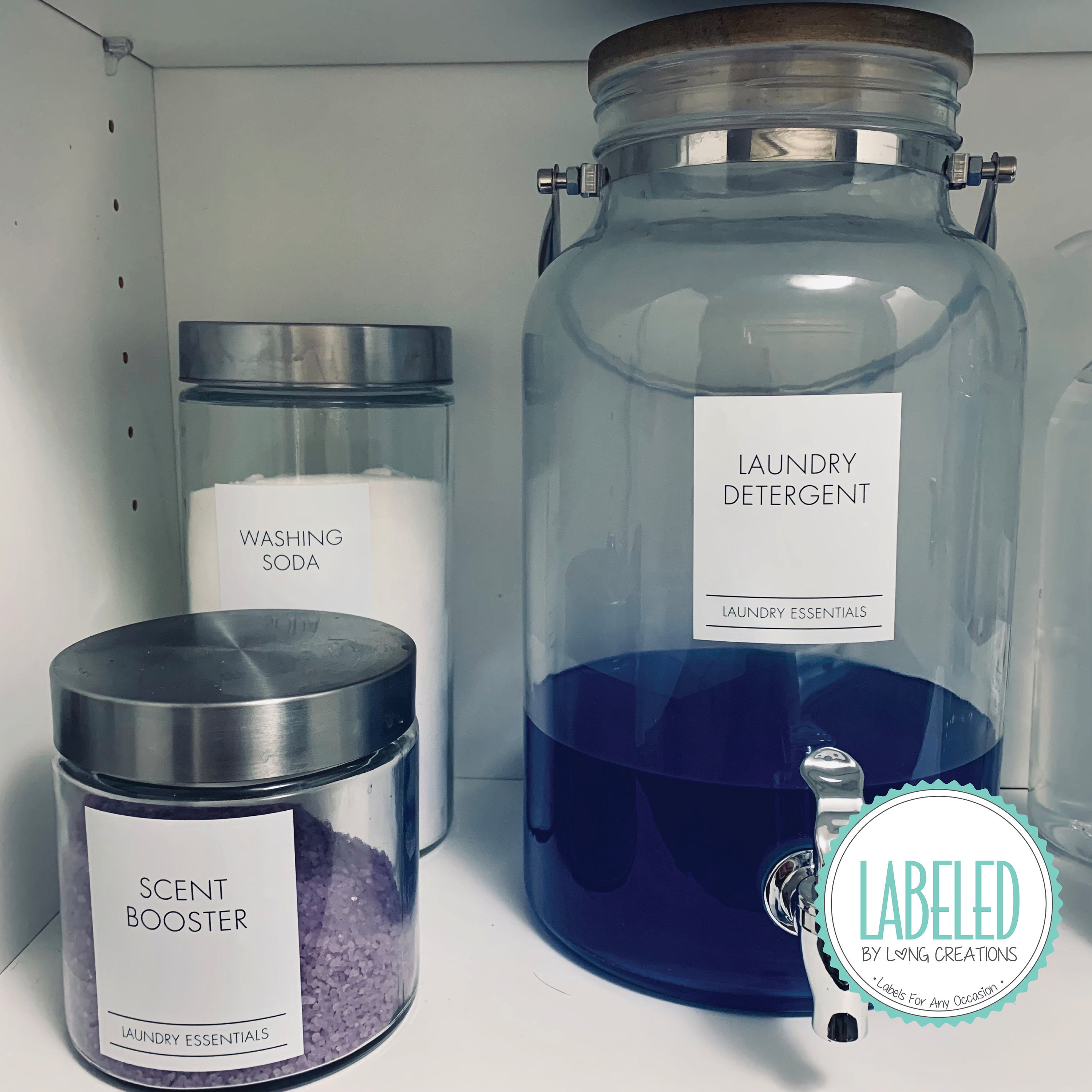 Laundry Room Labels Laundry / Home Organization Custom | Etsy