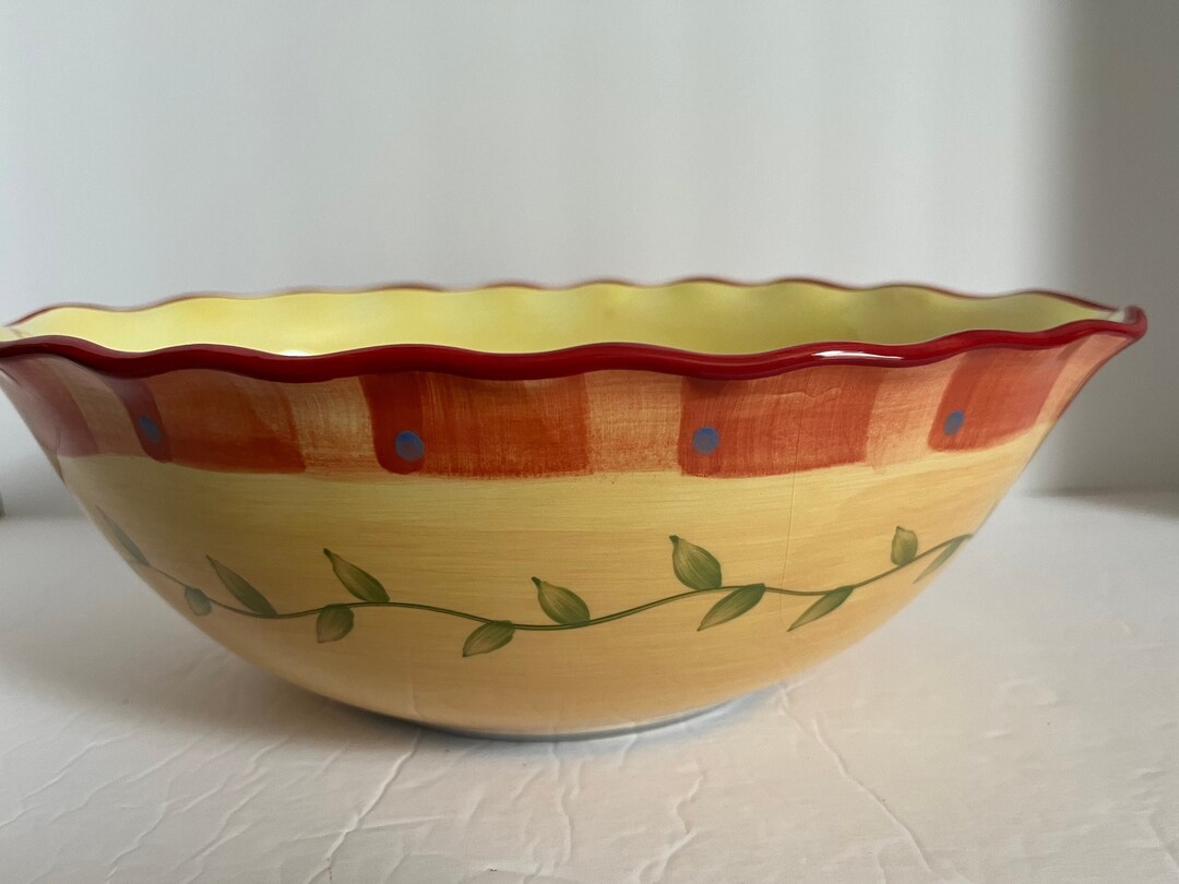 Vintage Pfaltzraff Napoli Pattern Oval 11.5 X 8 Serving Bowl Excellent ...