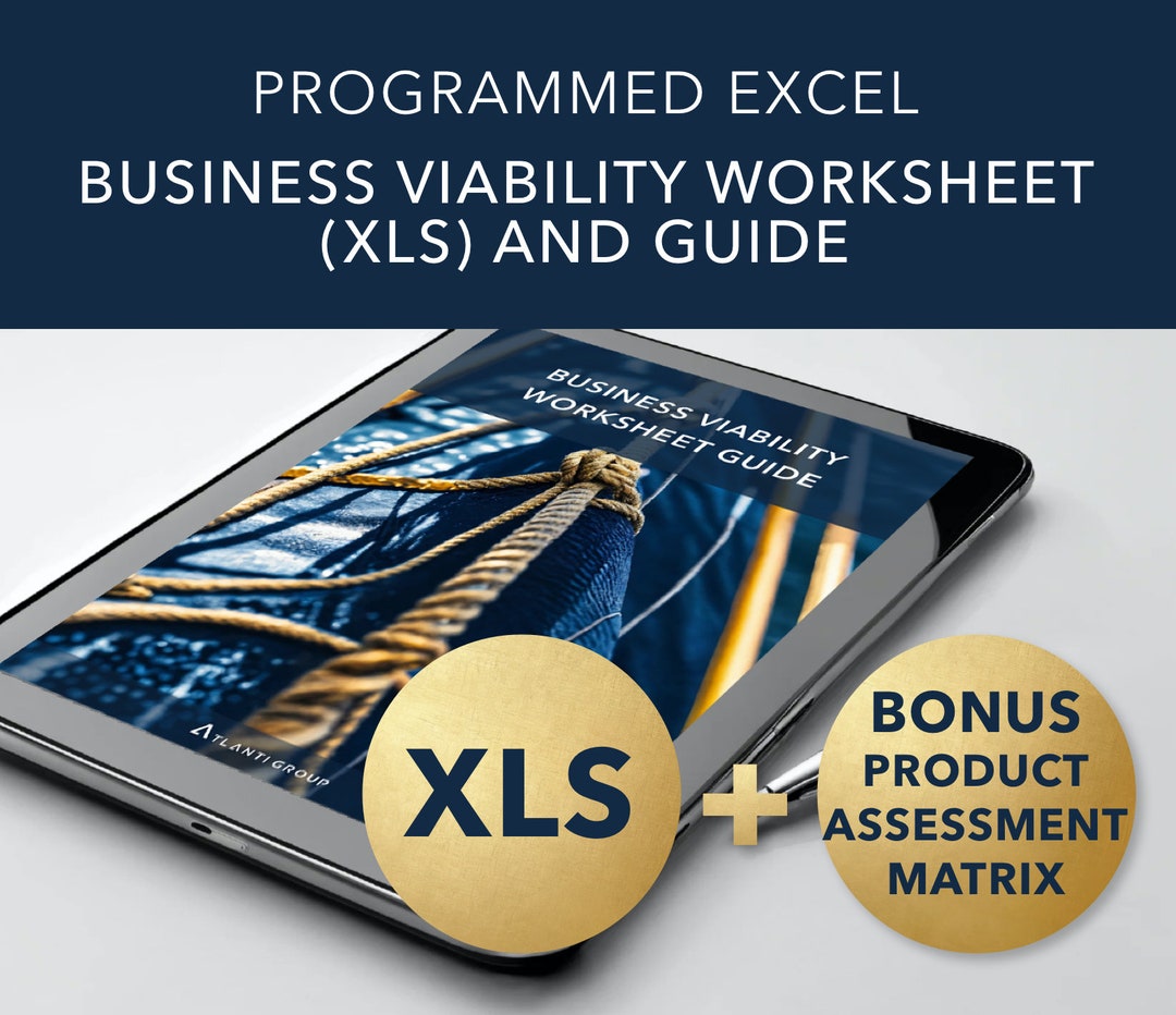 Business Viability Worksheet (XLS) and Product Assessment Matrix (XLS ...
