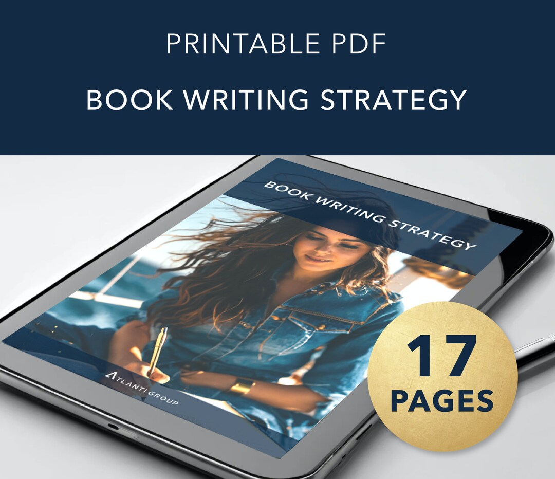 17-page Book Writing Strategy. Self-publishing Guide. Book Outline ...