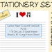 I LOVE MUSIC Printable Stationery Paper Set + to Do List & Memo Sheets ...