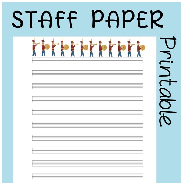 Marching Band Staff - Etsy