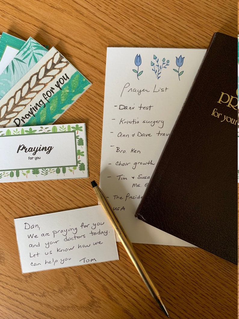 Printable Praying for You Cards, Set of 10, Mini Cards, Instant ...