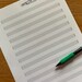 TROMBONE Printable Sheet Music Paper | Instant Download | Blank Staff ...