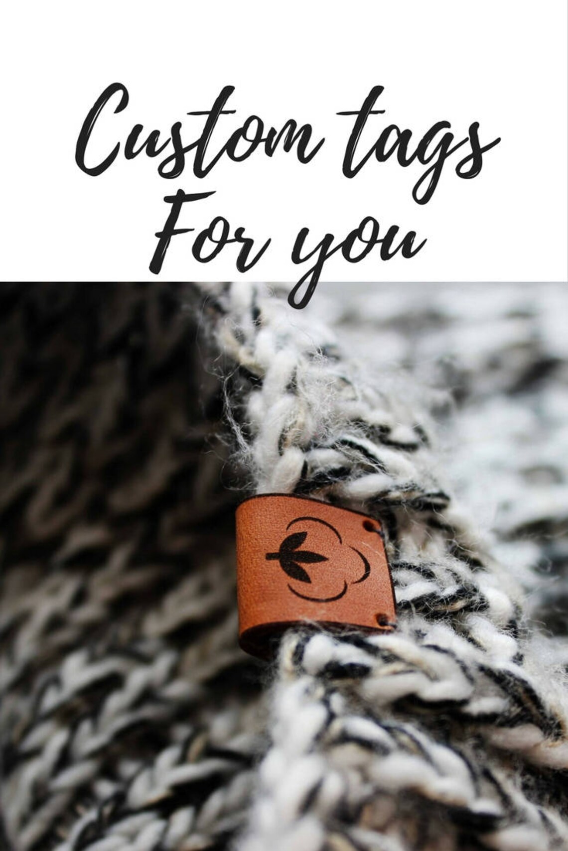 20 Pcs Tags for Hats Personalized Leather Labels Name Labels | Etsy