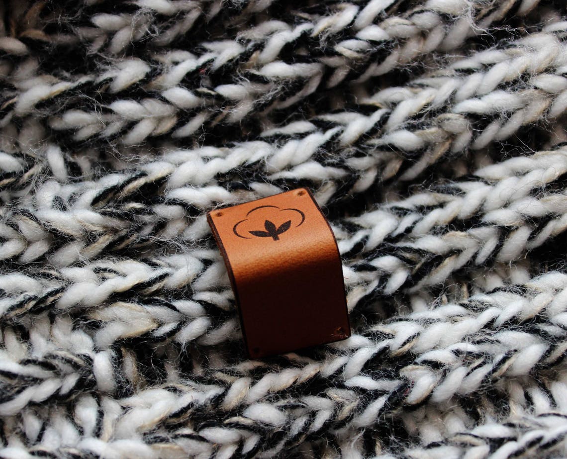 20 Pcs Tags for Hats Personalized Leather Labels Name Labels Customized ...