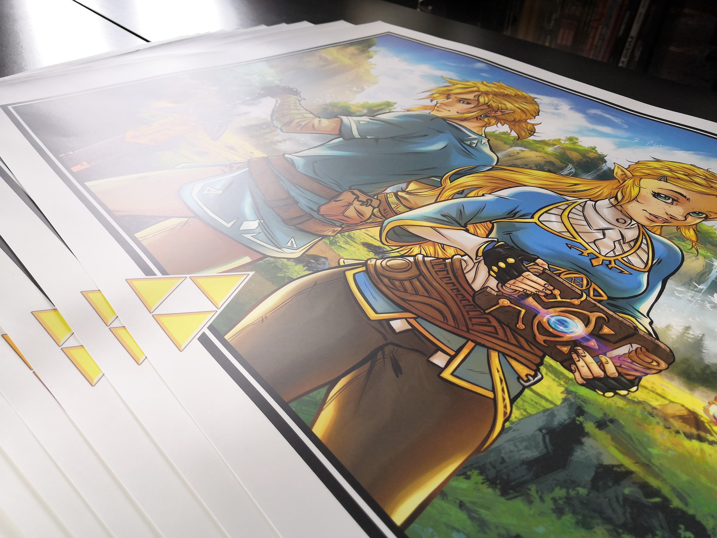 Papier Printing Zelda Breath of the Wild A2 FORMAT - Etsy