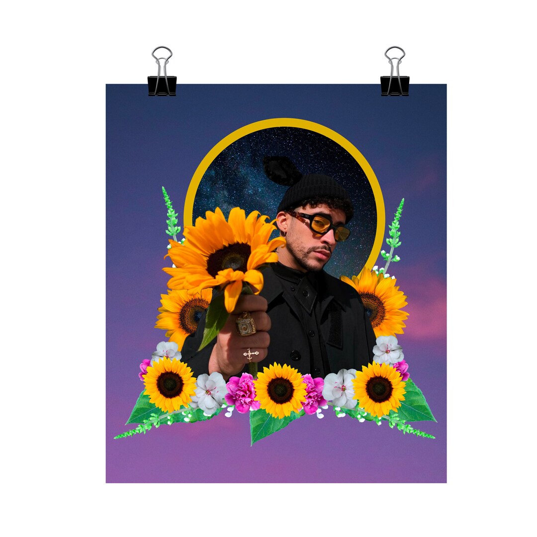 Bad Bunny Poster - Etsy