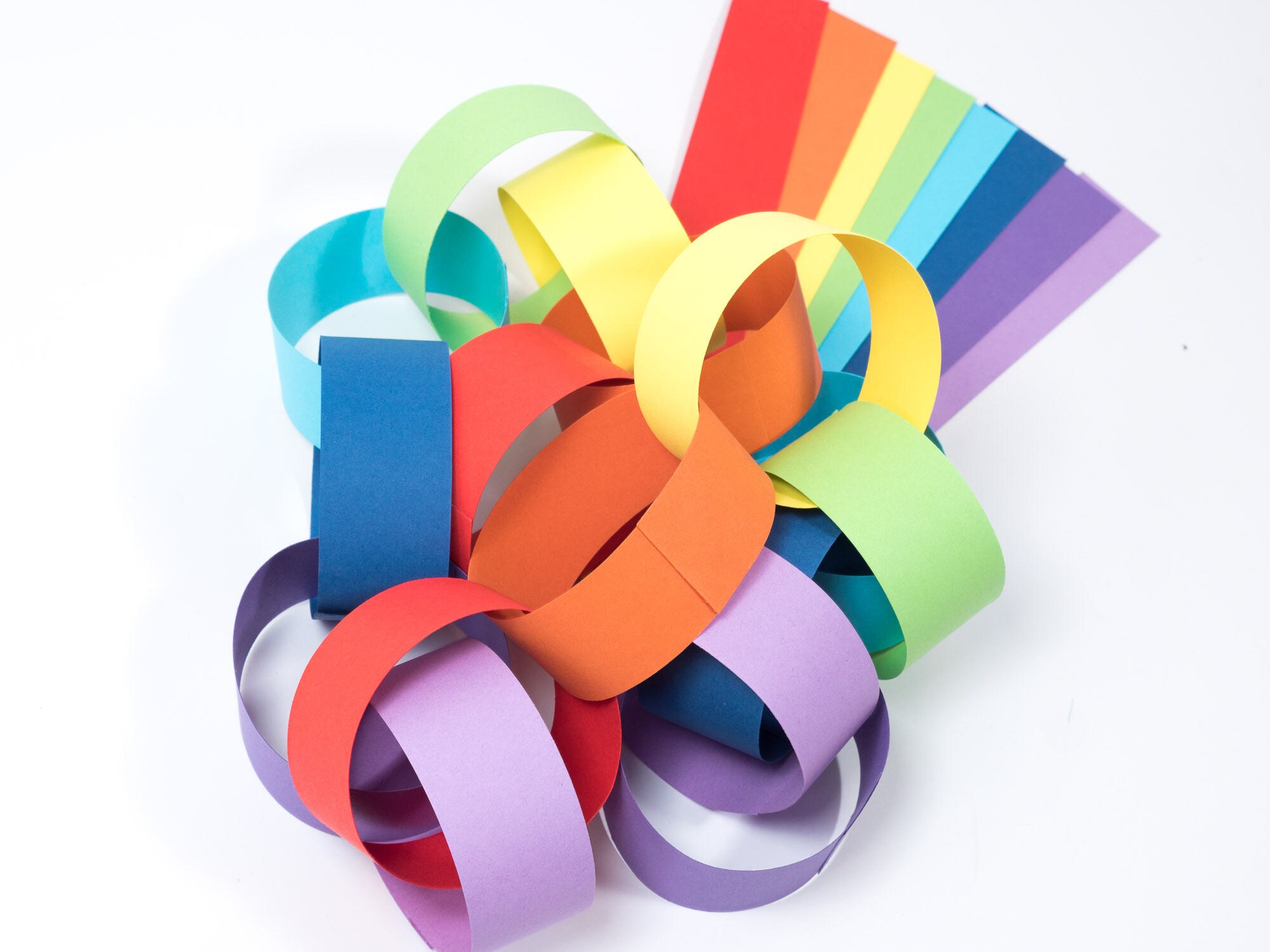 Kraft Paper Chain Decoration Kit, Craft Party Activity, Party ...