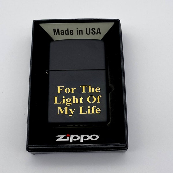 Custom Zippo - Etsy