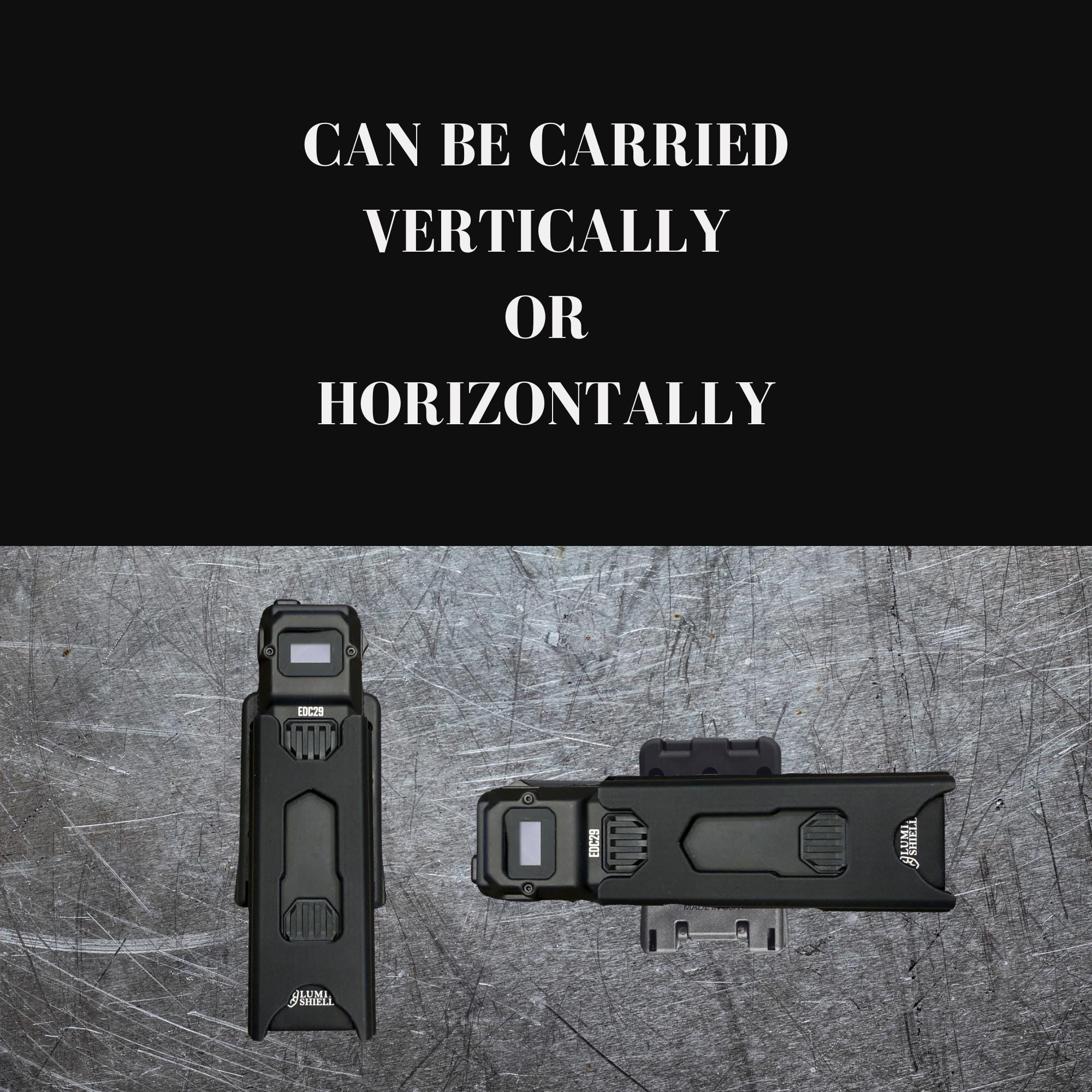 Clip & Carry Sheath for Nitecore EDC29 Flashlight - Made in USA ...