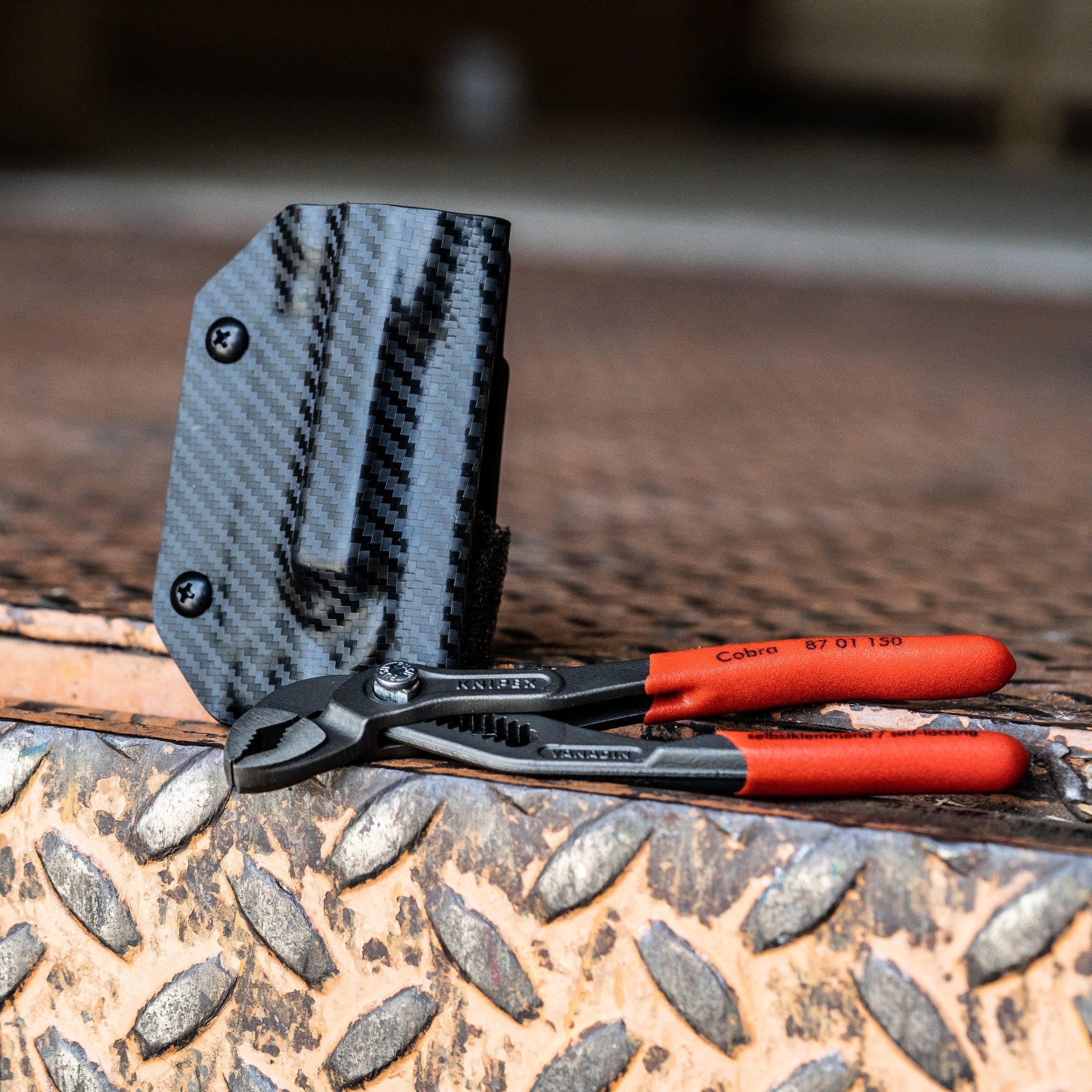 Clip & Carry Kydex Multitool Sheath for the Knipex Cobra 6" Pliers ...
