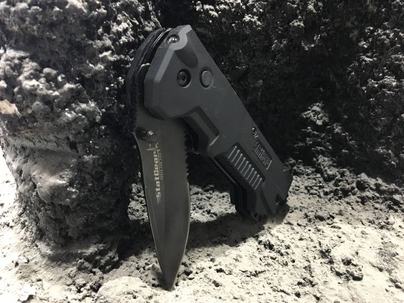 Custom Auto Rescue Tool Tactical Folding Pocket Knife - Etsy