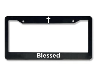 Y'all Need Jesus License Plate Frame Grateful Thankful Blessed ...