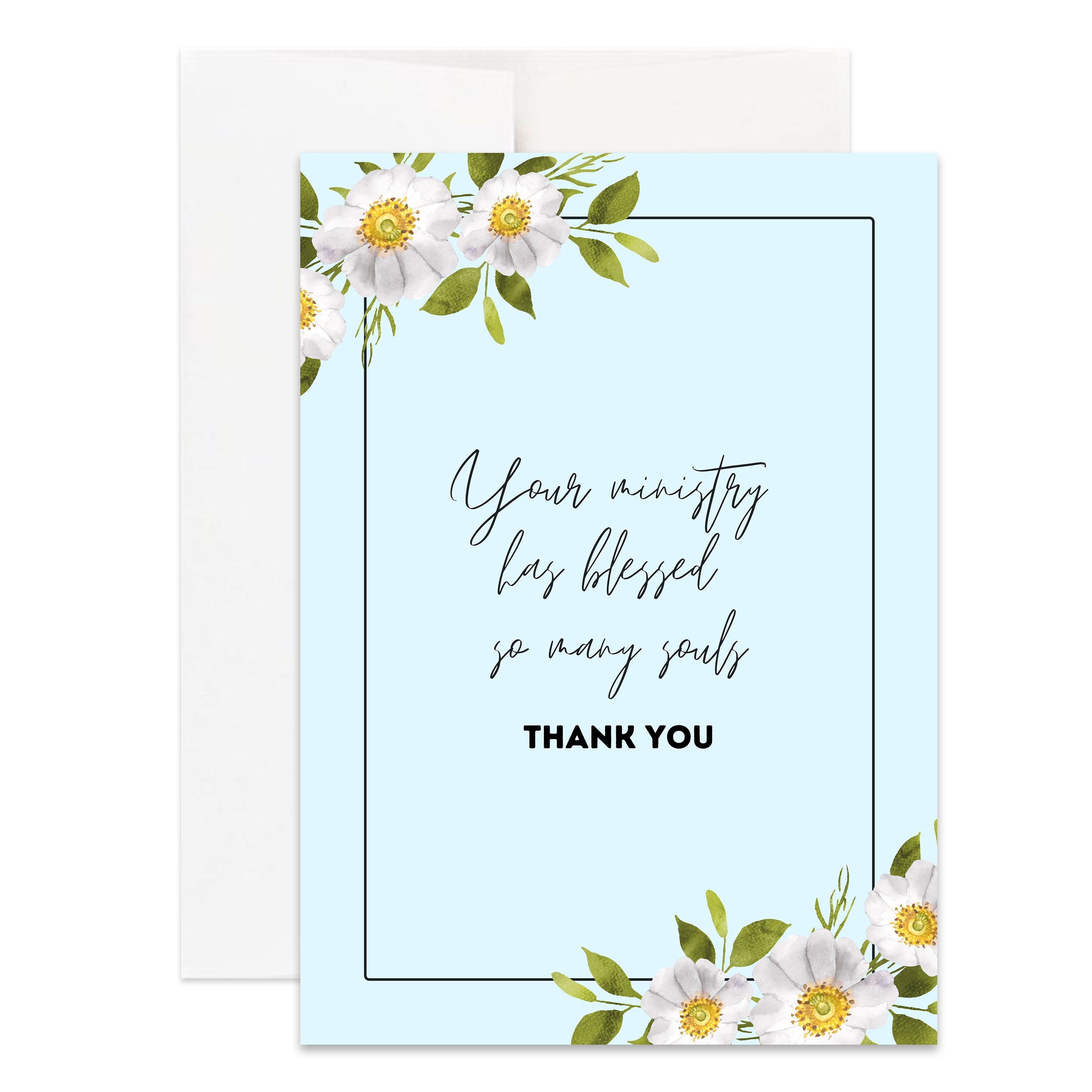 Ministry Appreciation Card for Pastor Minister Church Staff - Etsy