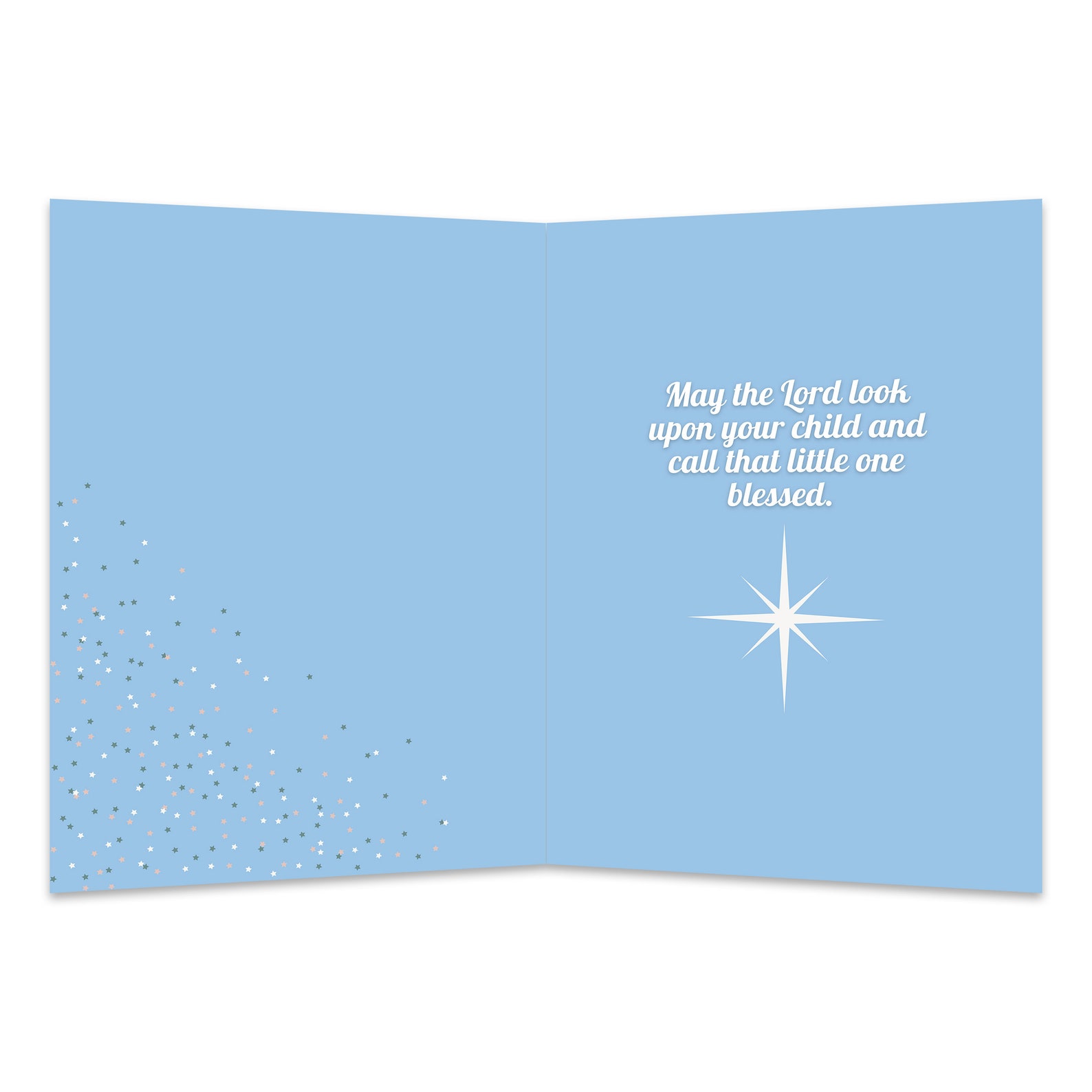 Christian Baby Shower Card for Girl Boy Christian Baby Shower | Etsy