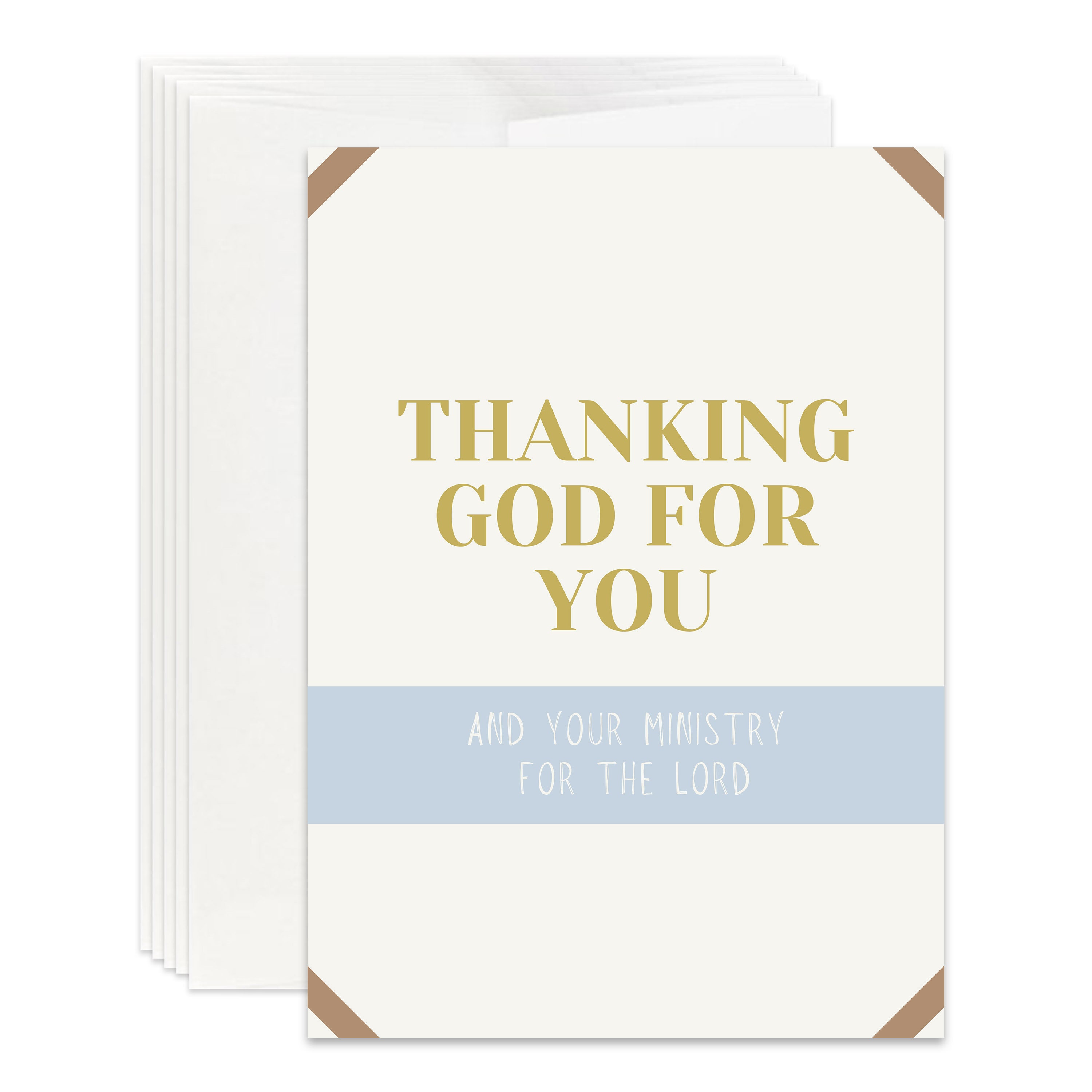 Ministry Appreciation Card for Pastor, Minister, Church Staff ...