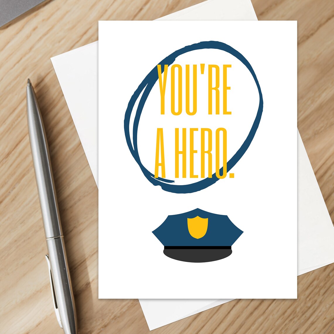 Christian Police Appreciation Card to Thank You Police - Etsy