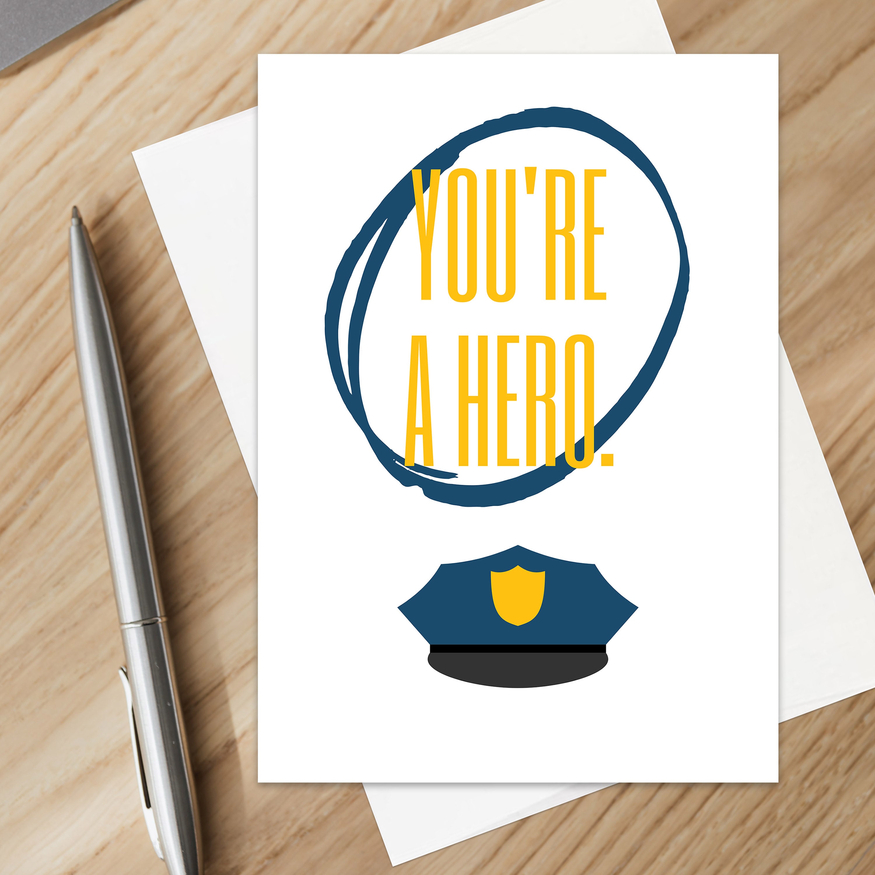 Christian Police Appreciation Card to Thank You Police - Etsy