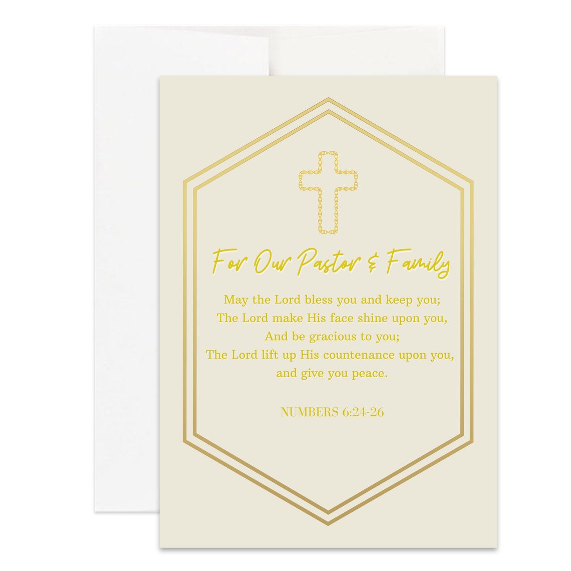 Ministry Appreciation Card for Pastor Family Minister Church - Etsy