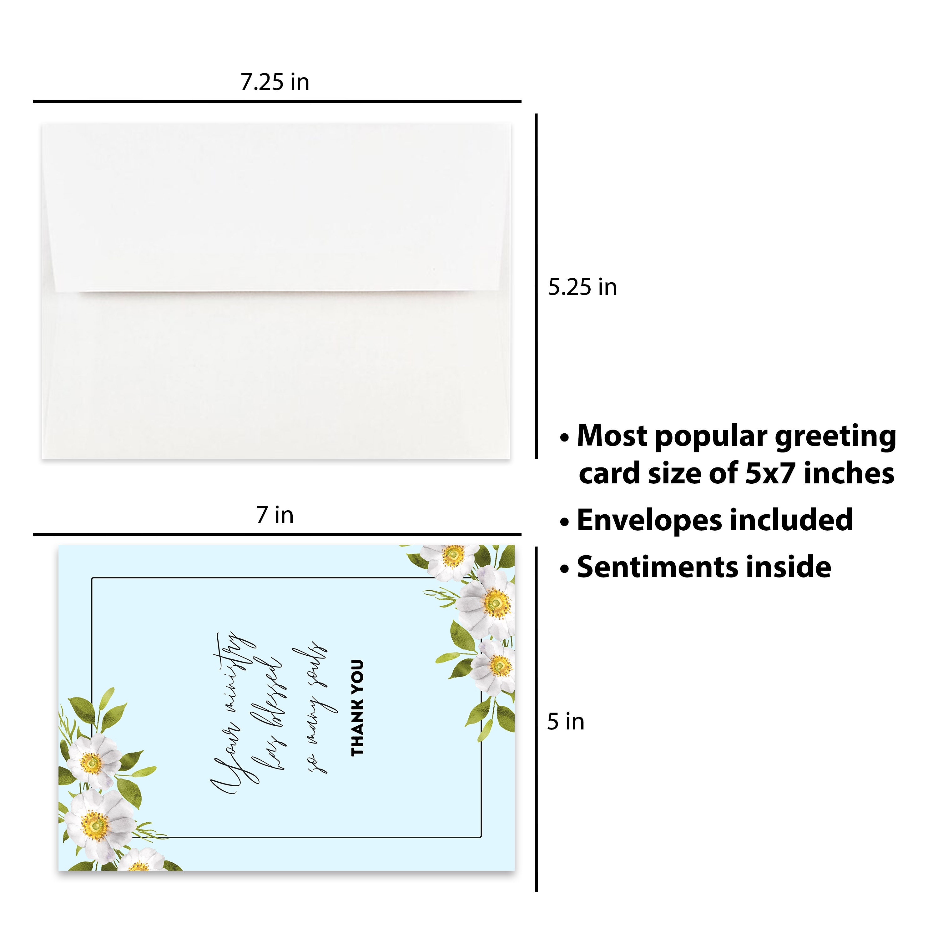 Ministry Appreciation Card for Pastor, Minister, Church Staff ...