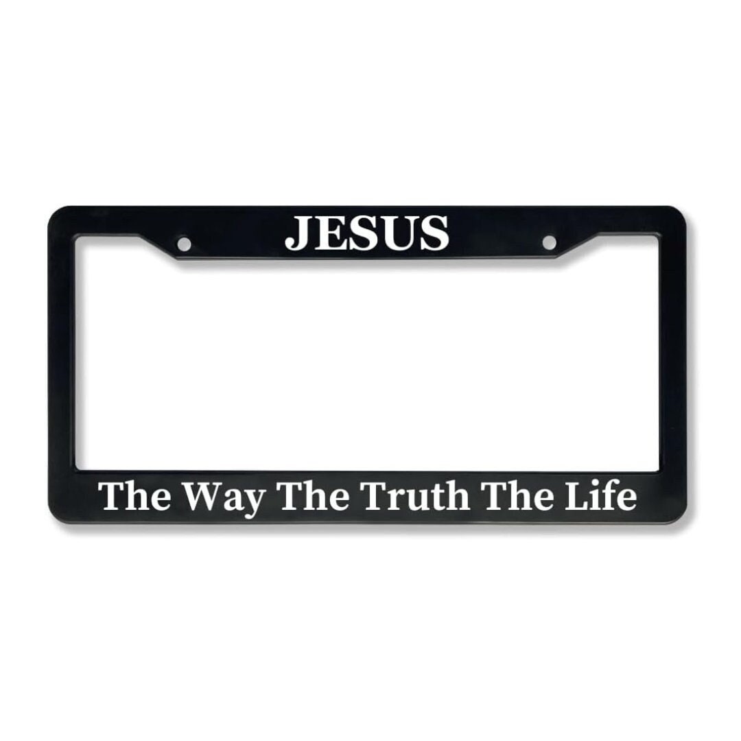 Christian License Plate Frames