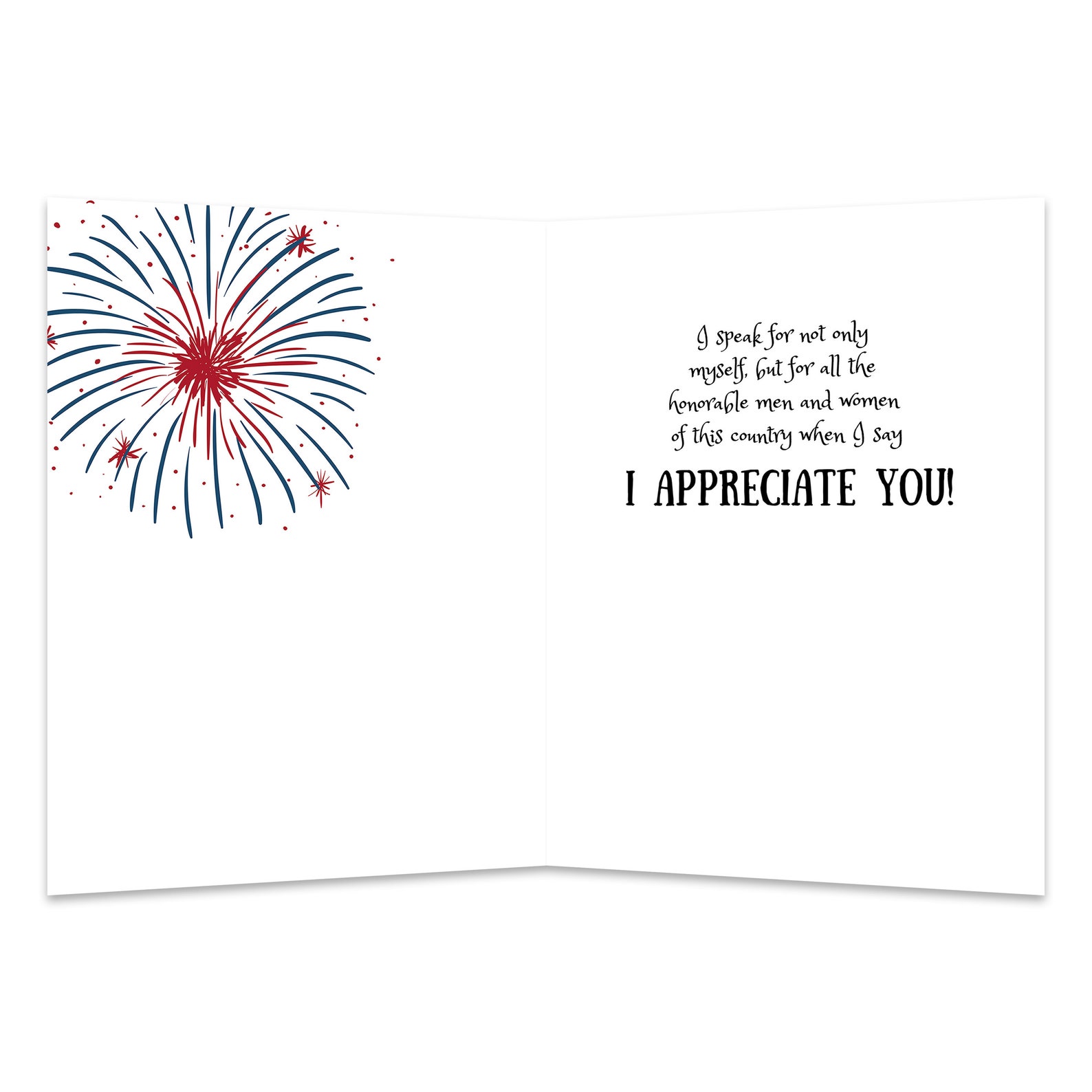 Military Appreciation Card for Service, Veteran, Military, Navy, Army ...