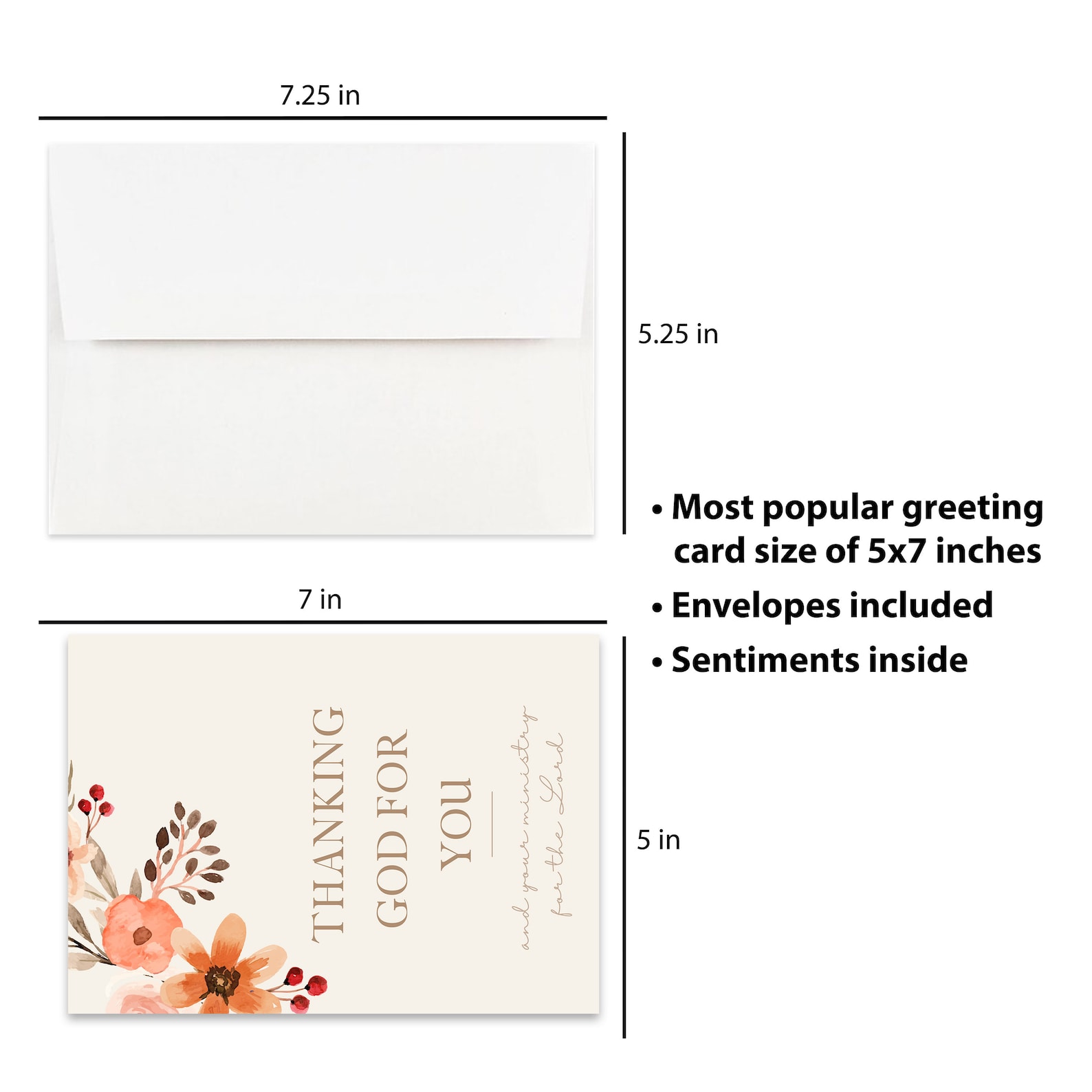 Ministry Appreciation Card for Pastor, Minister, Church Staff ...