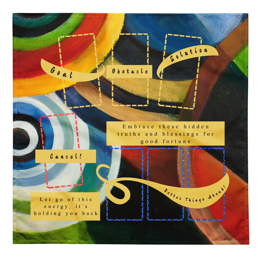 Path to Prosperity 7-card Tarot Spread Altar Cloth - Etsy