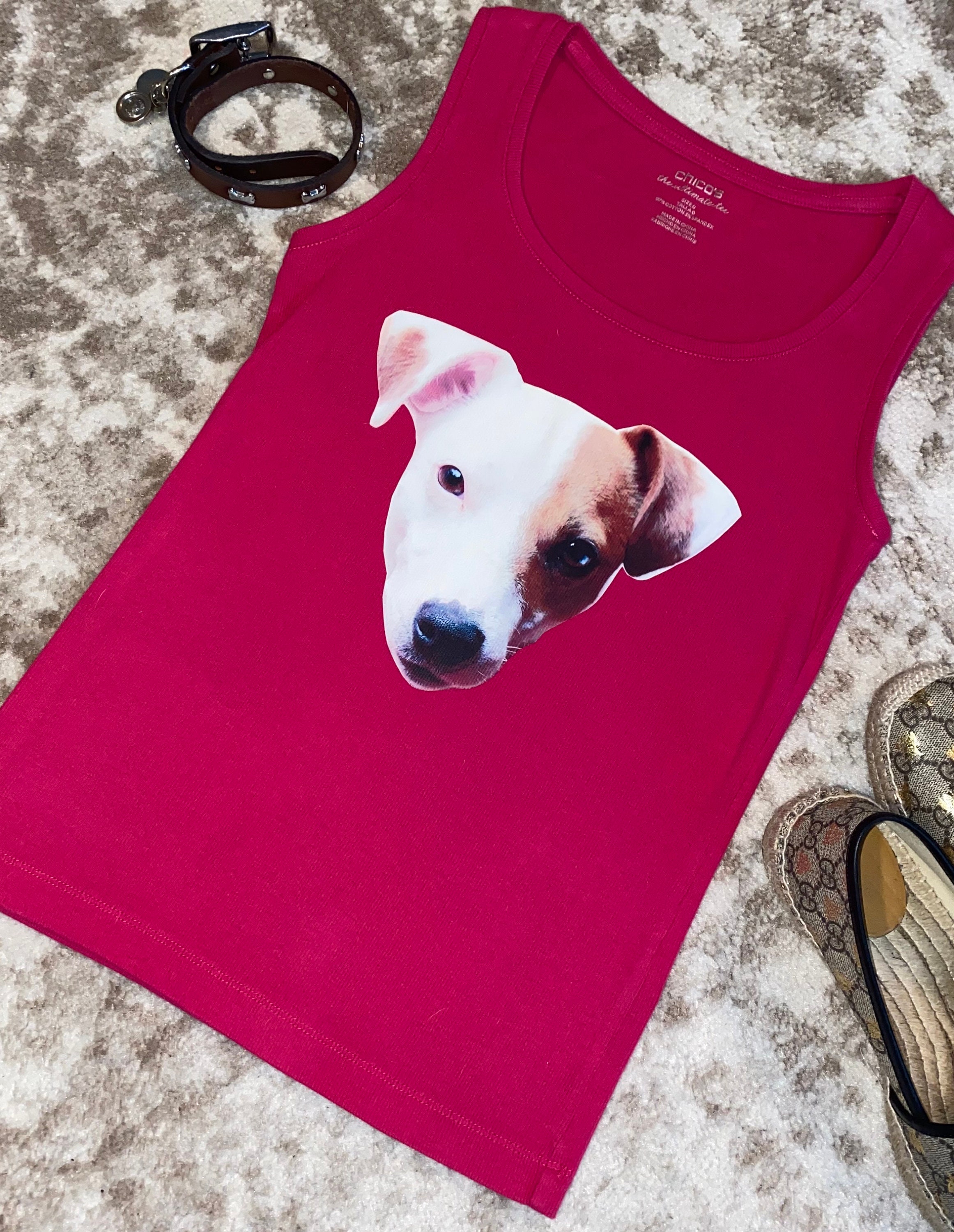 Custom Dog Big head Tee Fun Tees para su necesidad diaria - Etsy España
