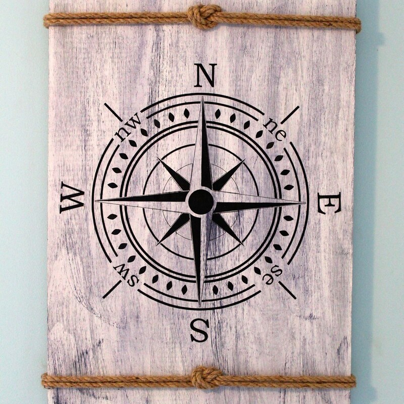 Compass Rose Sign - Etsy