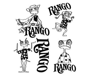 Rango Stickers | Etsy