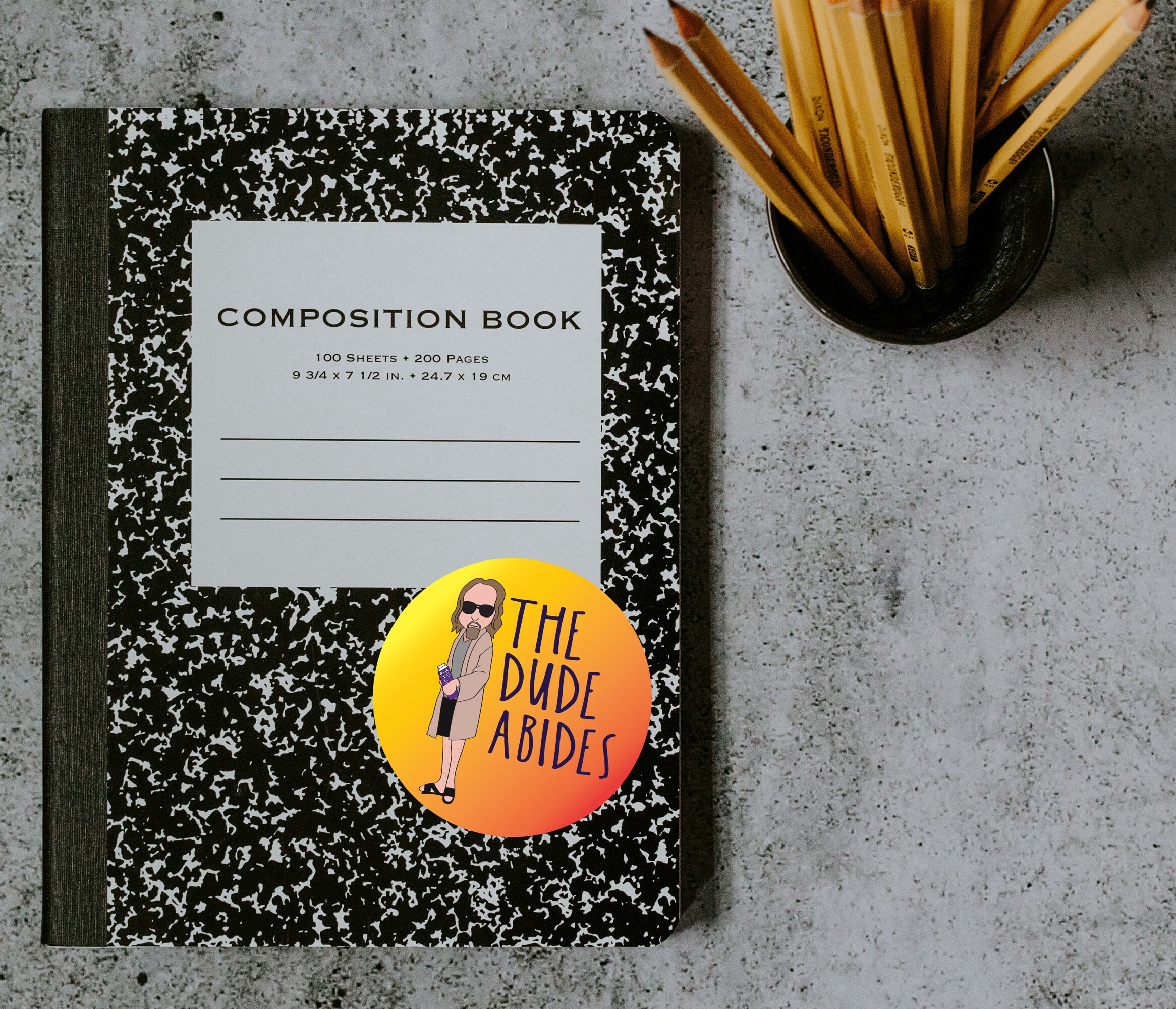 The Big Lebowski Inspired Sticker, the Dude Sticker, Bowling Sticker ...