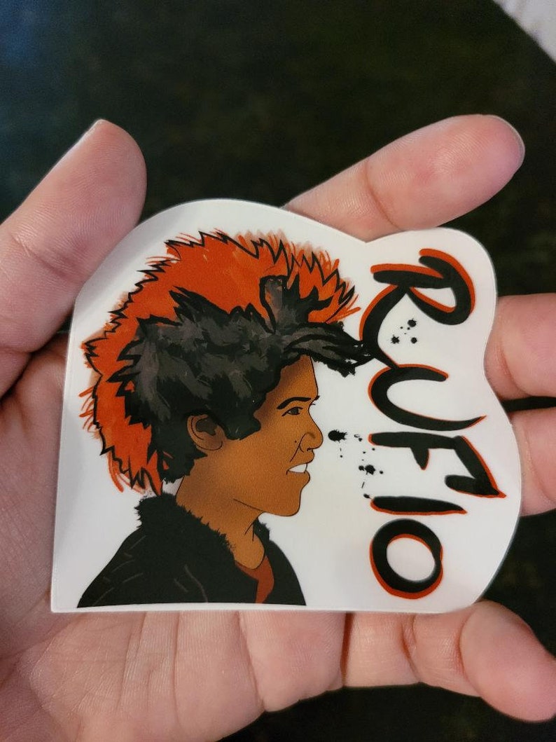 Rufio Sticker: Hook Inspired 90's Movie Decal - Etsy