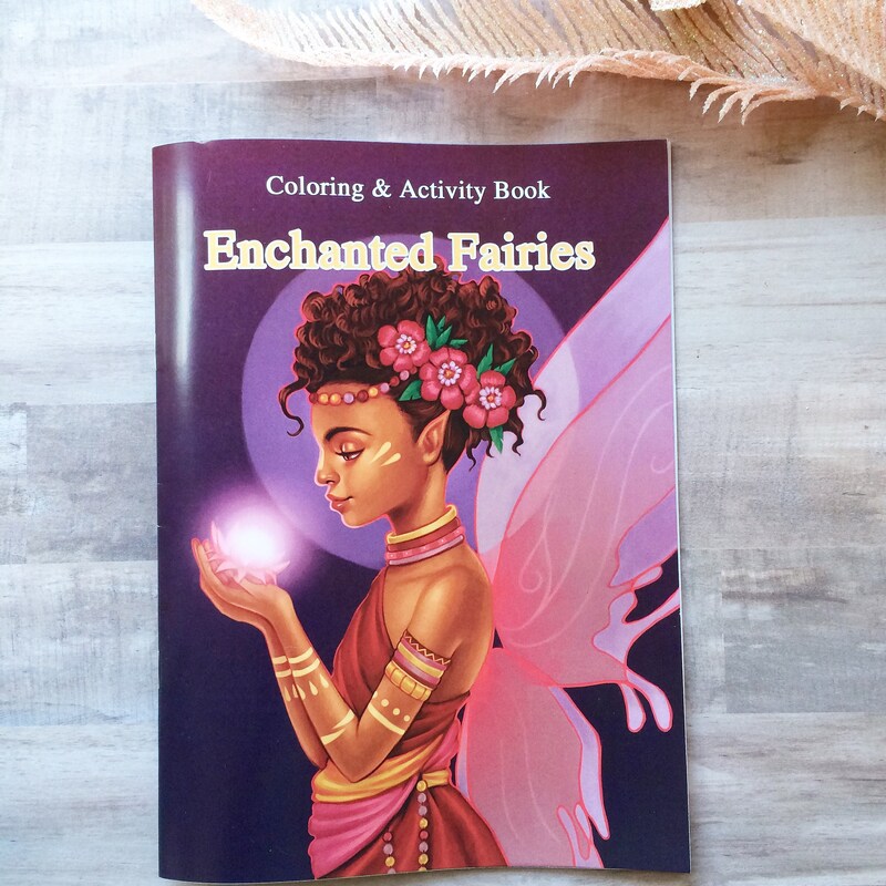Fairy Coloring Book - Etsy