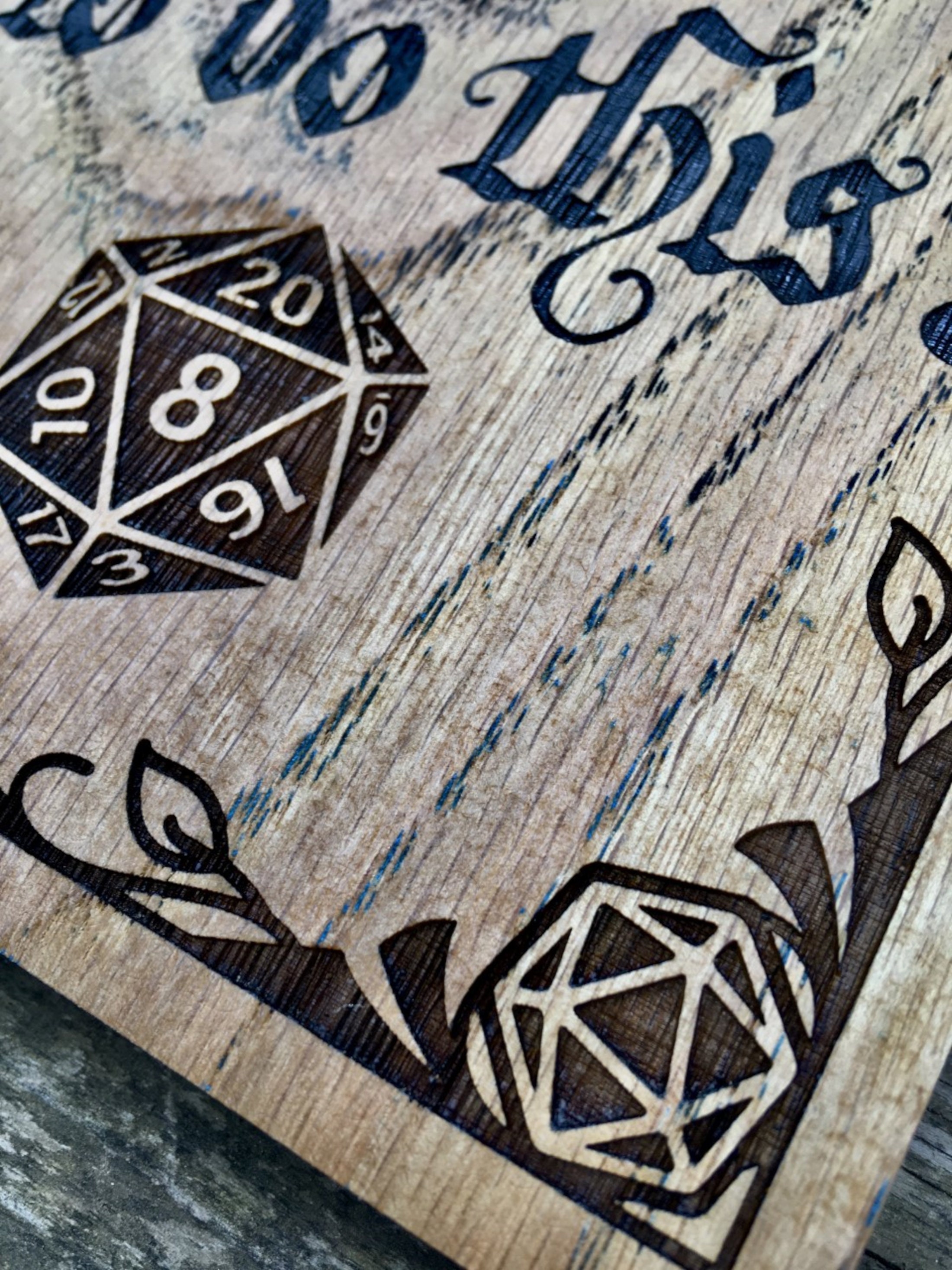 How Do You Want to Do This Dnd Fantasy Wall Art, Game Room Decor, D20 ...