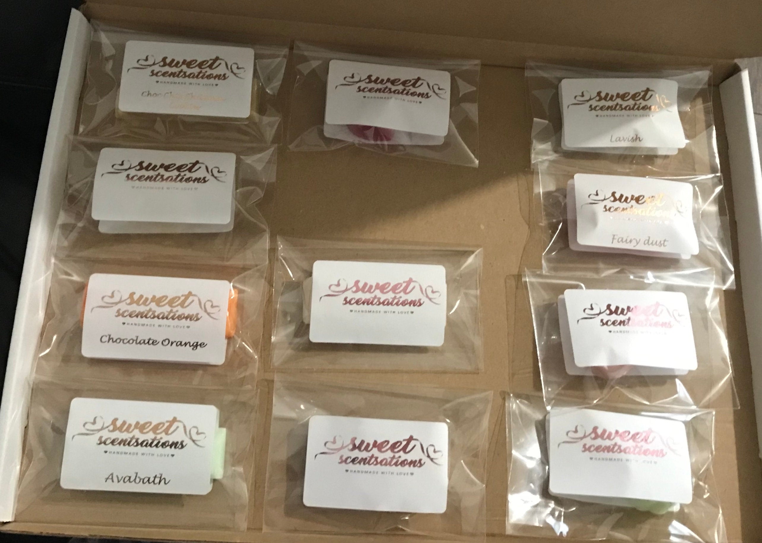 Handmade, Highly Scented Wax Melts. Large Sample Box - Etsy