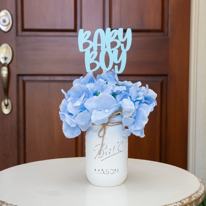 Baby Shower Vases - Etsy