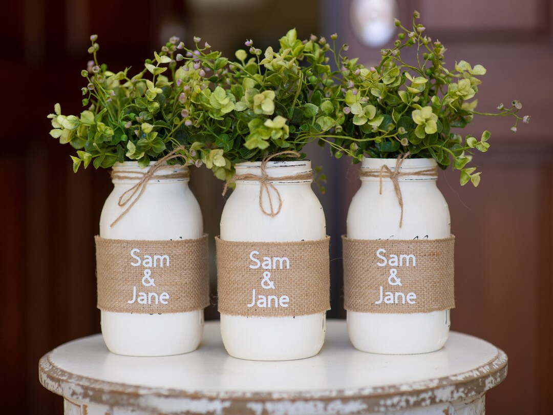 Personalized Centerpiece for Wedding Centerpiece for Tables Flowers ...