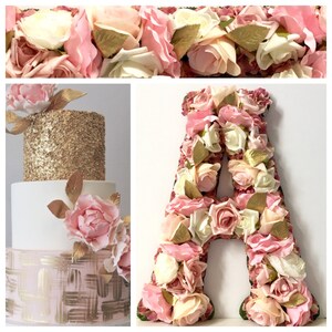 Nursery Letters for Girls, Wall Decor Nursery Girl, Floral Letter ...