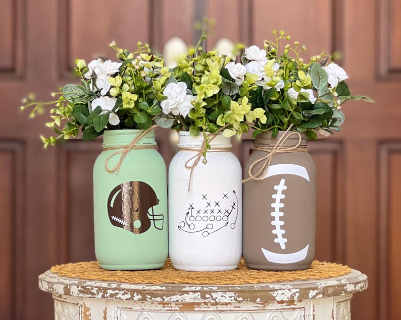 Football Party Decorations for Fall Home Decor, Football Banquet Decor ...