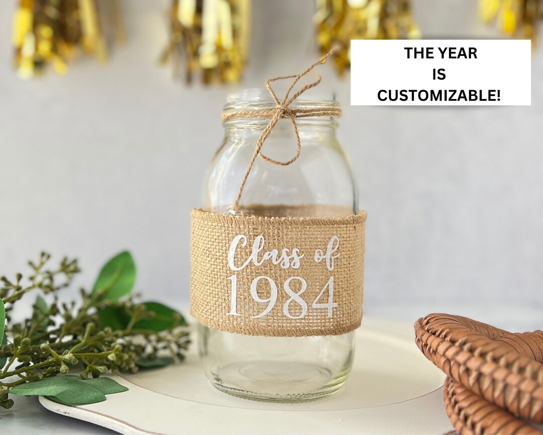 Class of 1984 Decor, High School Reunion Decorations, 40th Year Class ...