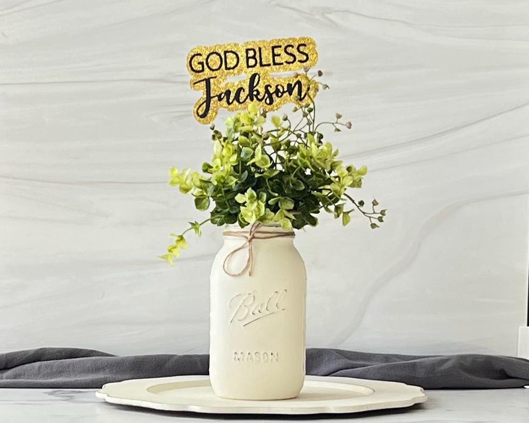Centerpieces for First Communion Table Decor for Boys, Centerpieces for ...