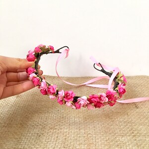 Prom Flower Crown Prom Prom Flower Hair Flower Crown for | Etsy