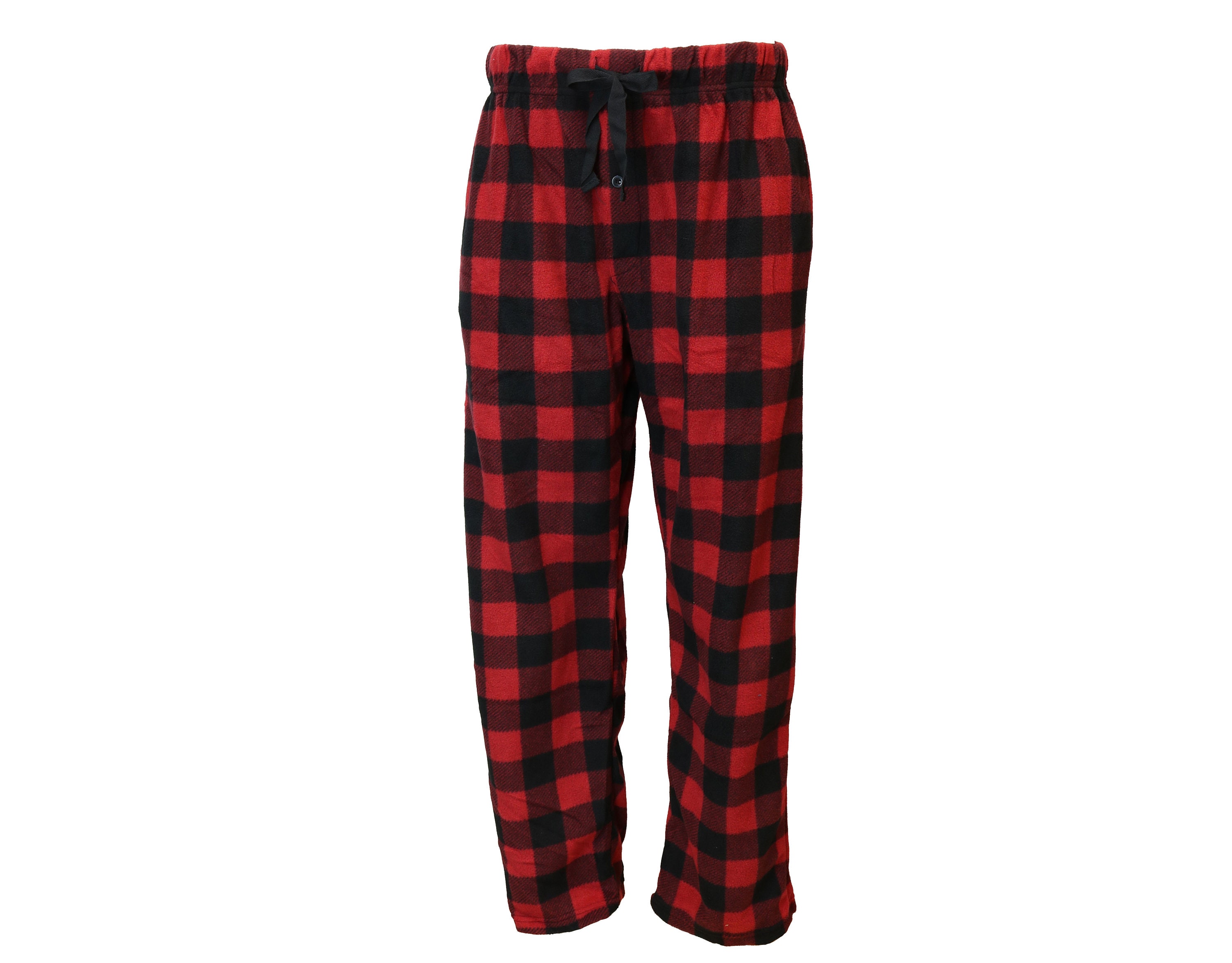 Eat Sleep Game Repeat Red Plaid Pajama Set - Fleece PJ, Gift for Him ...
