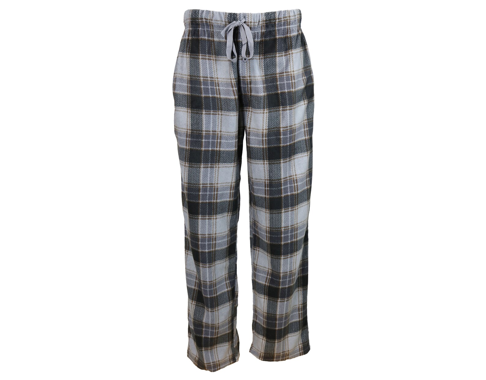 Video Game Controller Repeat Grey Plaid Pajama Set - Fleece PJ, Gift ...