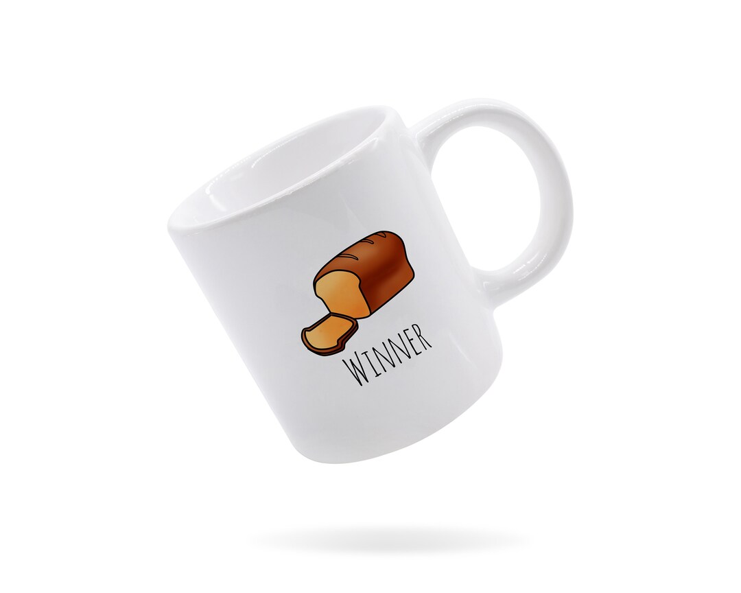 Breadwinner Mug, Cute Mug, Breadwinner, White Mug, 11oz Mug, Coffee Mug ...