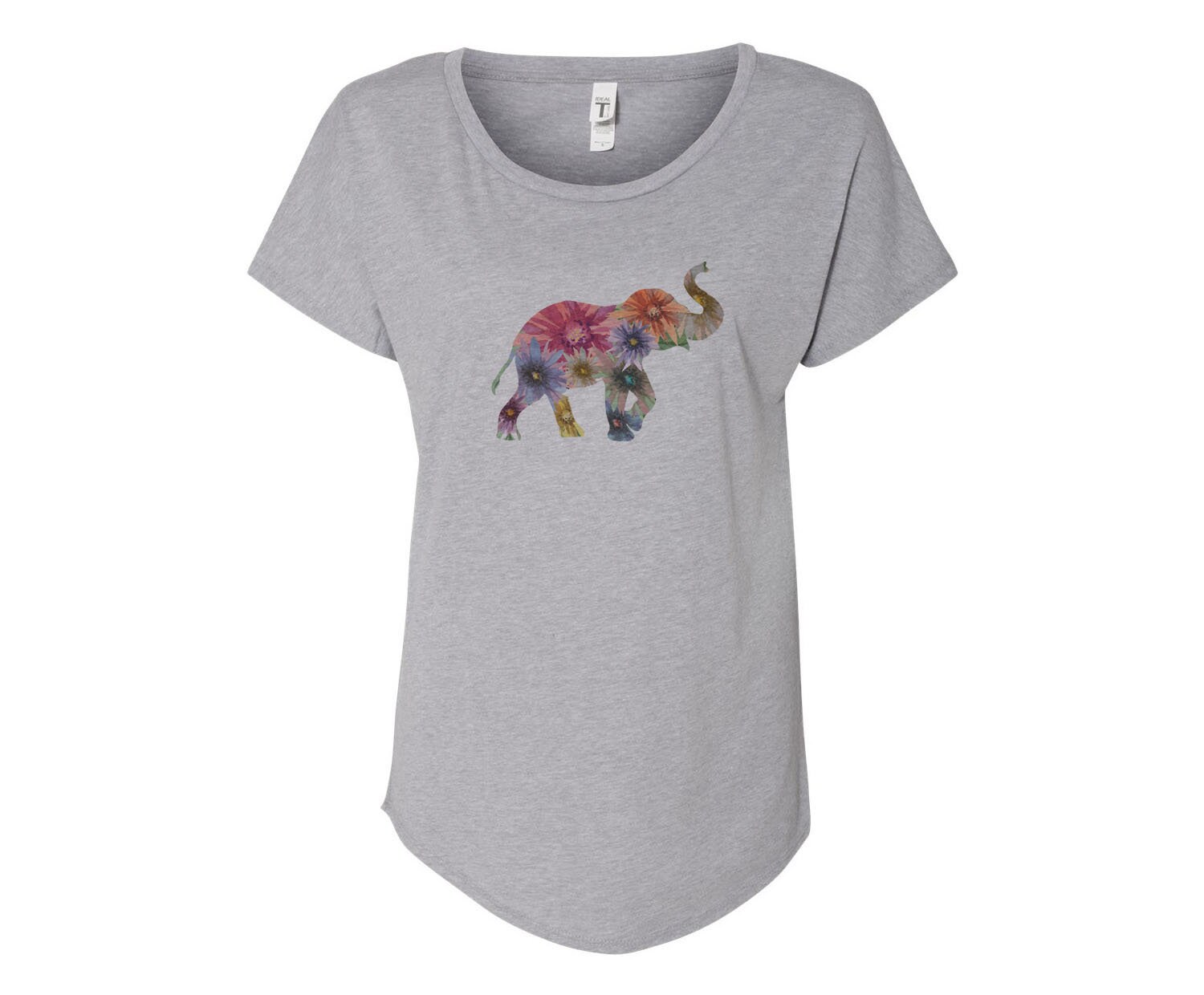 Floral Elephant Pajama Set - Rainbow Floral, Lucky Elephant, Elephant ...